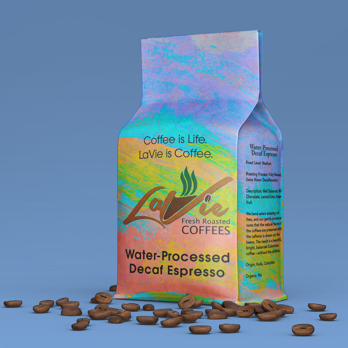 Water-Processed Decaf Espresso | LaVie Coffee Roasters
